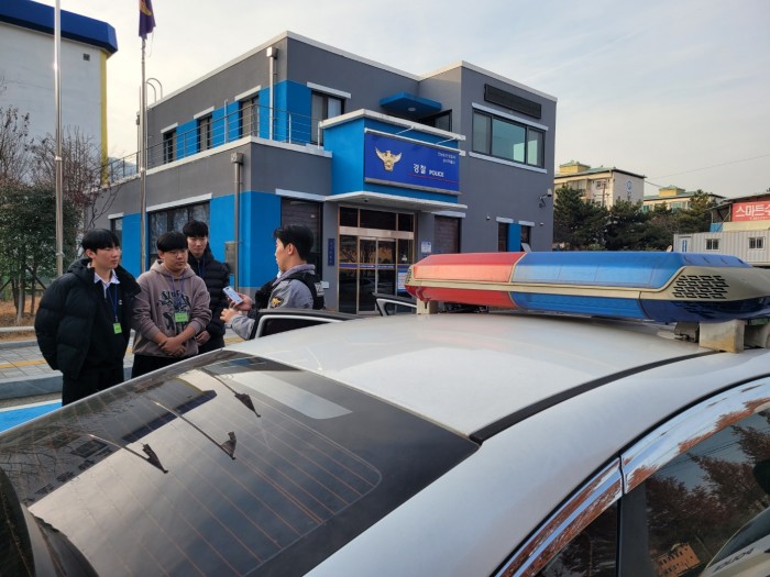 전남경찰청, 순천경찰서, 삼산파출소 현장견학(2025.12.10) > 포토갤러리 | 광주대학교 경찰행정학과